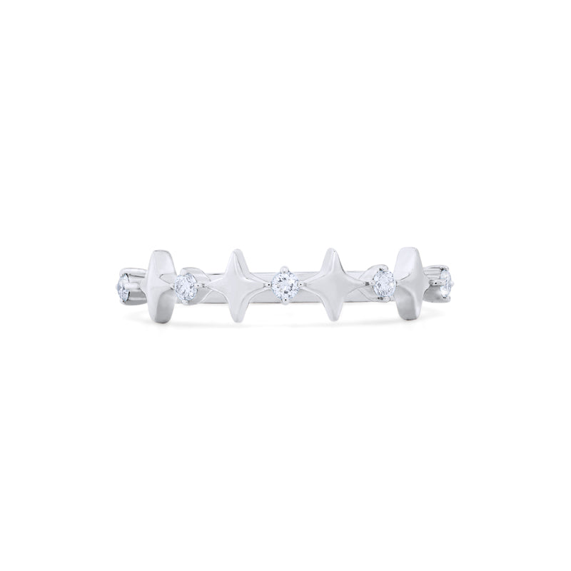 Etoile | Wandering Star Diamond Band – Michellia Fine Jewelry