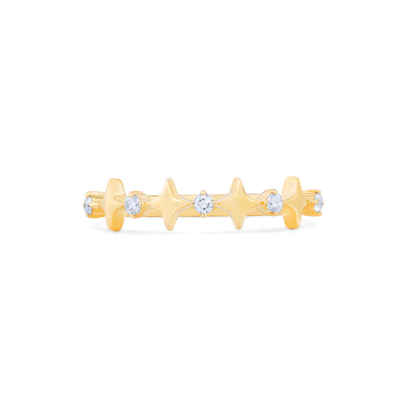 Etoile | Wandering Star Diamond Band – Michellia Fine Jewelry