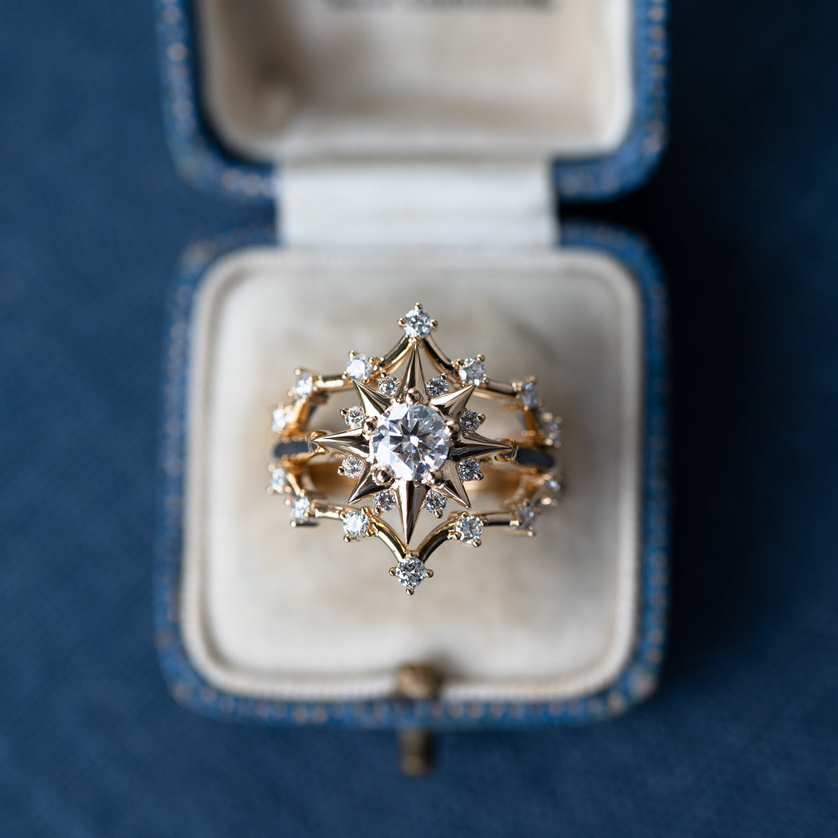 Astra | Starlight Engagement Ring in Diamond / Moissanite – Michellia ...