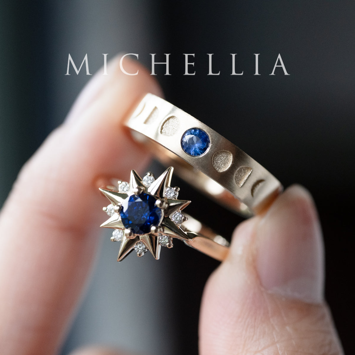 Lucian | Men's Moon Phase Band in White Diamond – Michellia Fine Jewelry