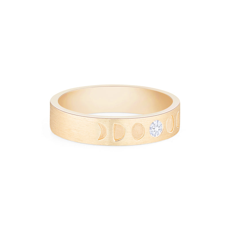 Lucian | Men's Moon Phase Band in White Diamond – Michellia Fine Jewelry