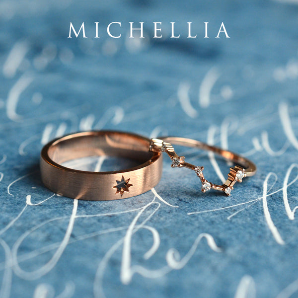 Ursa | Big Dipper Constellation Diamond Band – Michellia Fine Jewelry