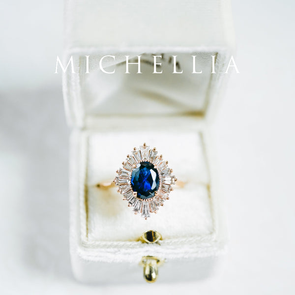 Athena | Vintage Deco Oval Cut Goddess Ring in Lab Alexandrite ...