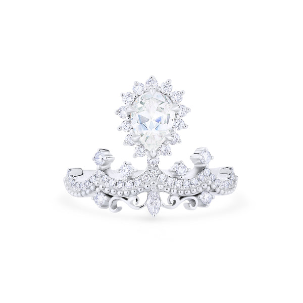 Angelique | Venetian Angel Engagement Ring in Diamond / Moissanite ...