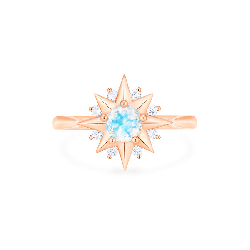 Astra | Starlight Ring in Moonstone – Michellia Fine Jewelry